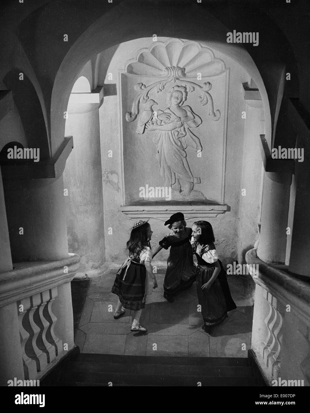Children playing in church hi-res stock photography and images - Alamy