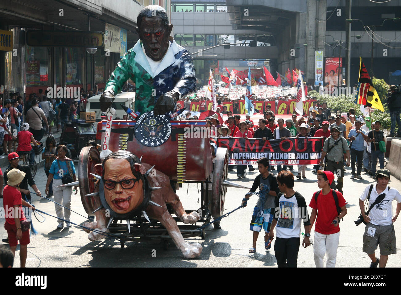 Effigy Of Obama High Resolution Stock Photography and Images - Alamy