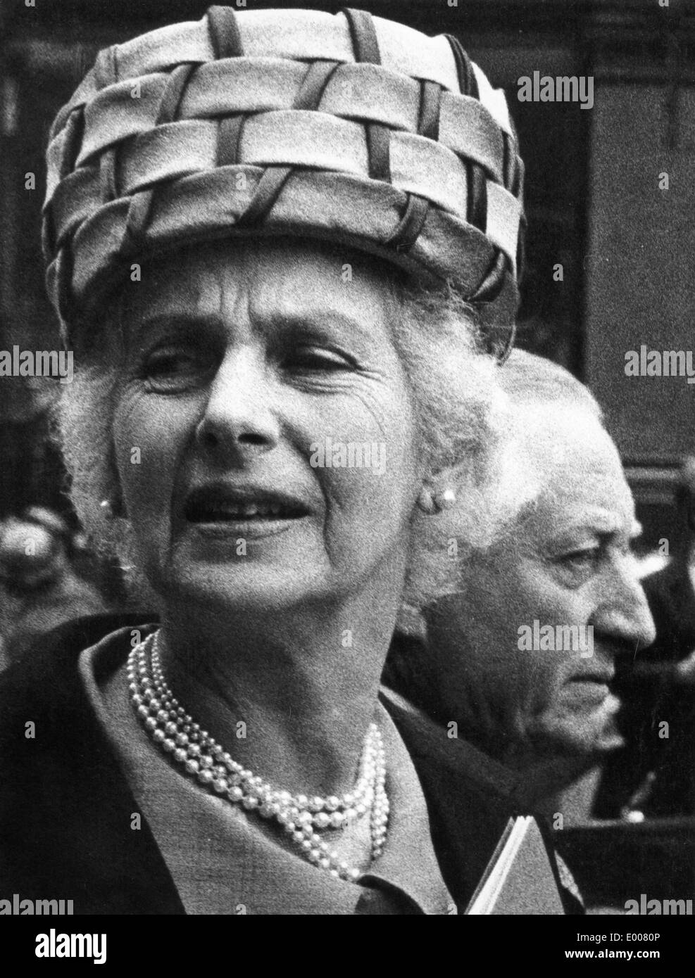 Lady M. in London, 1967 Stock Photo - Alamy