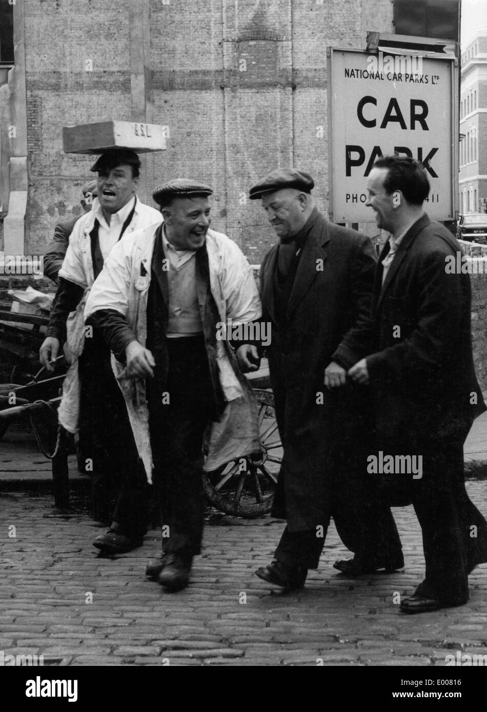 The Billingsgate Market in London, 1967 Stock Photo - Alamy