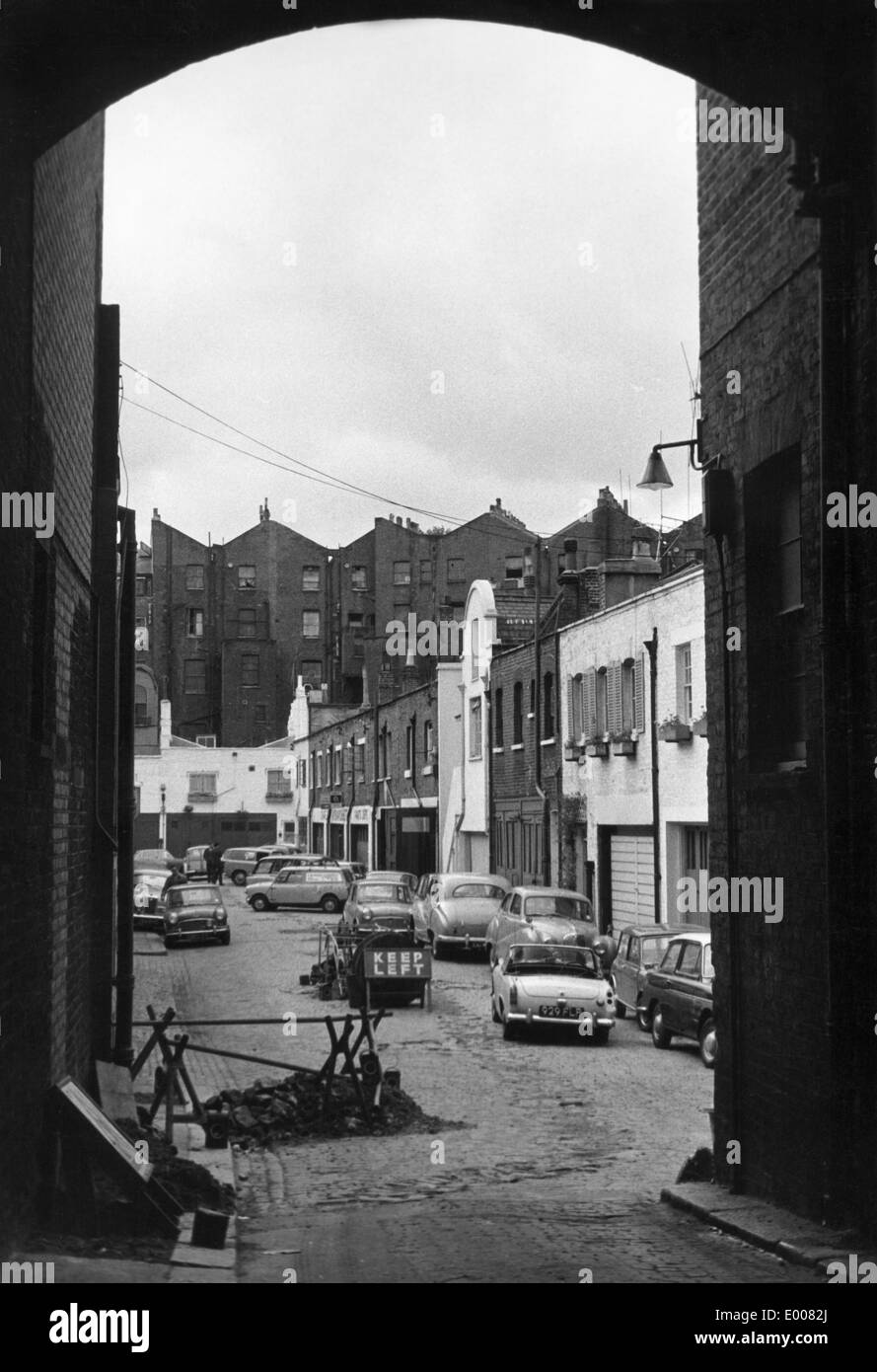 City backyard Black and White Stock Photos & Images - Alamy