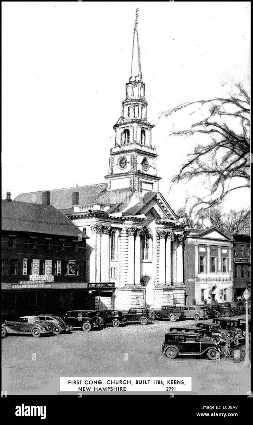 Central congregational church in hi-res stock photography and images ...