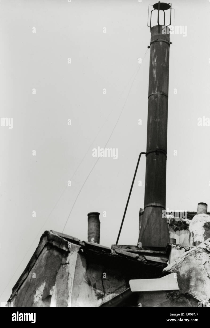 Chimney in Paris, 1959 Stock Photo - Alamy