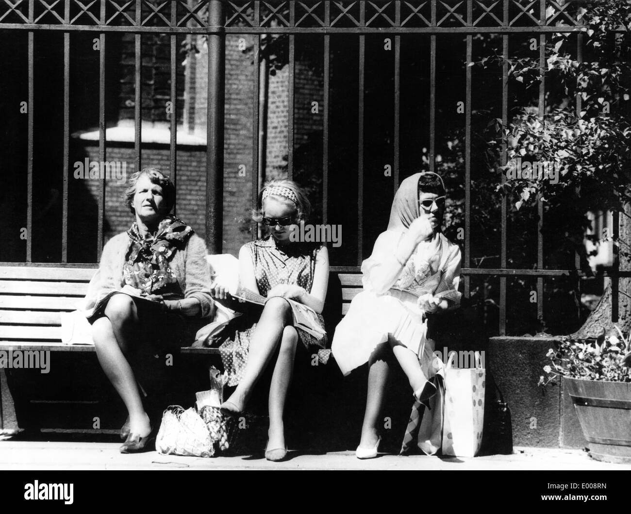 Bench during Black and White Stock Photos & Images - Alamy
