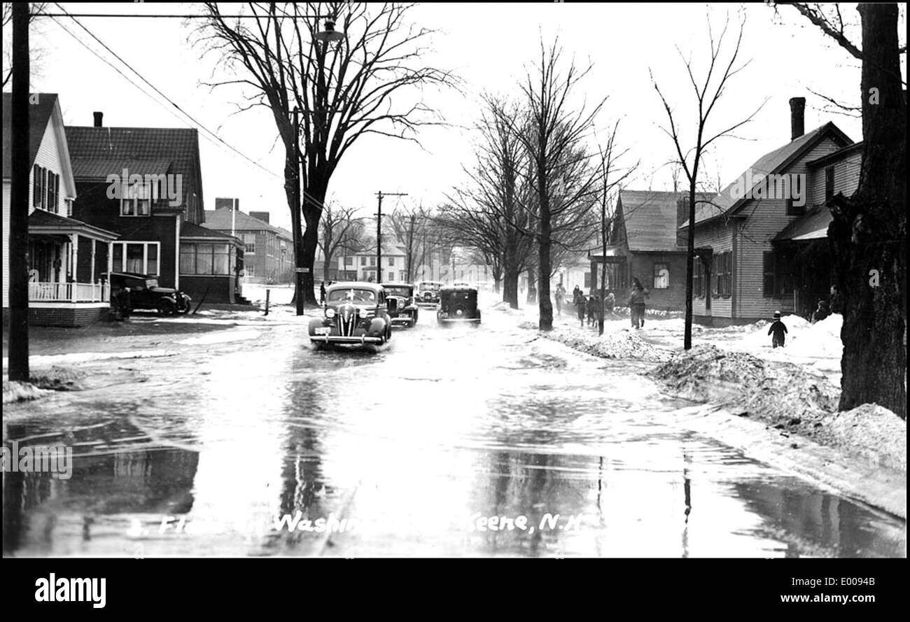 New hampshire flood 1936 hi-res stock photography and images - Alamy