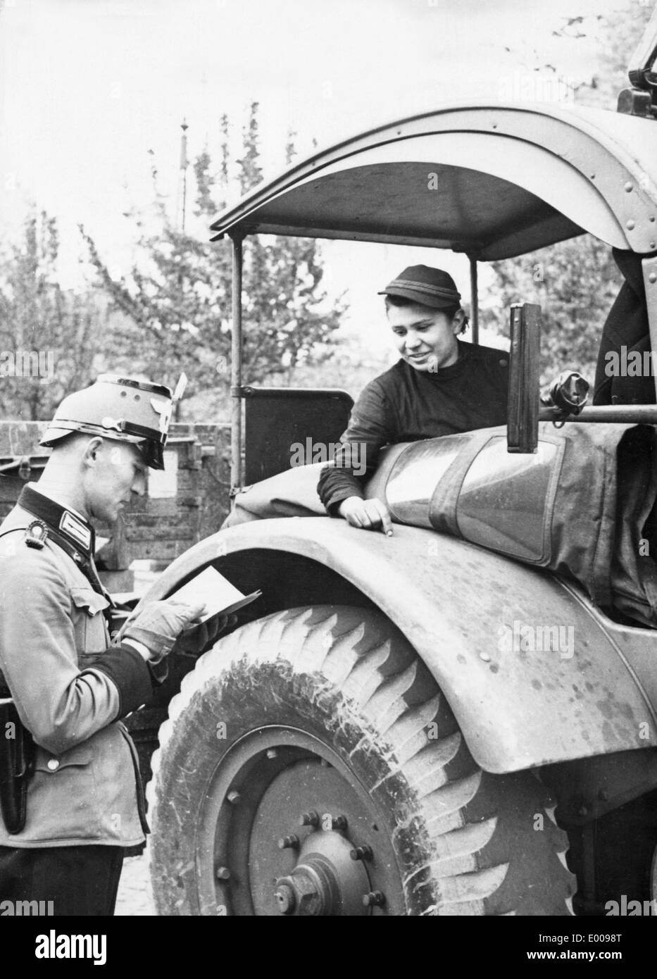 Reportage about female tractor driver hi-res stock photography and ...
