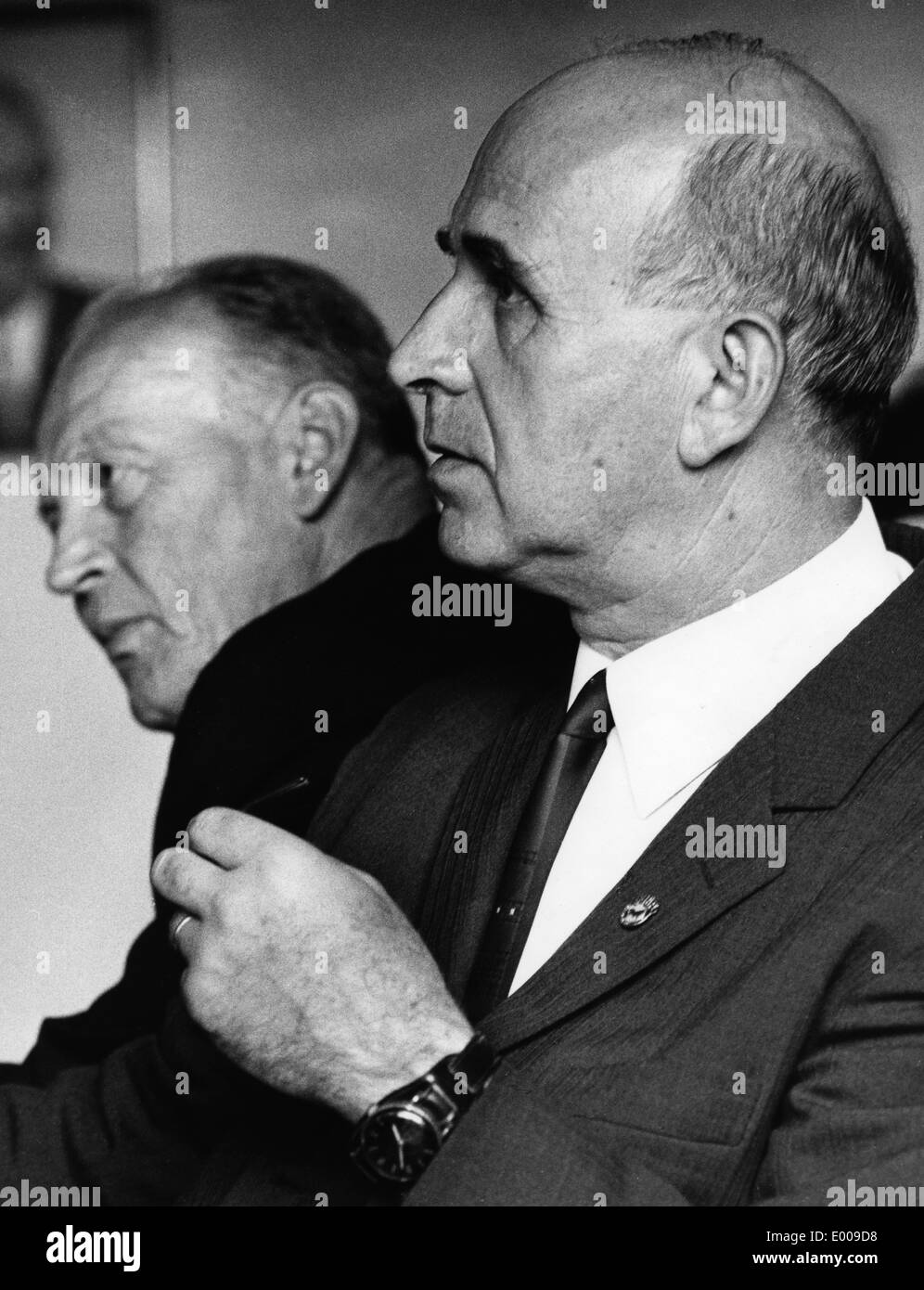 Karel Procek and Soucek in Teplice Stock Photo - Alamy