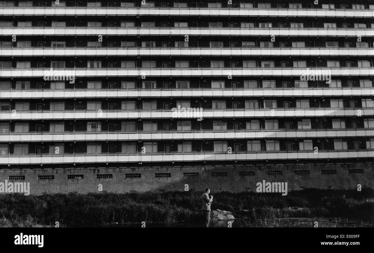 Property facade Black and White Stock Photos & Images - Alamy