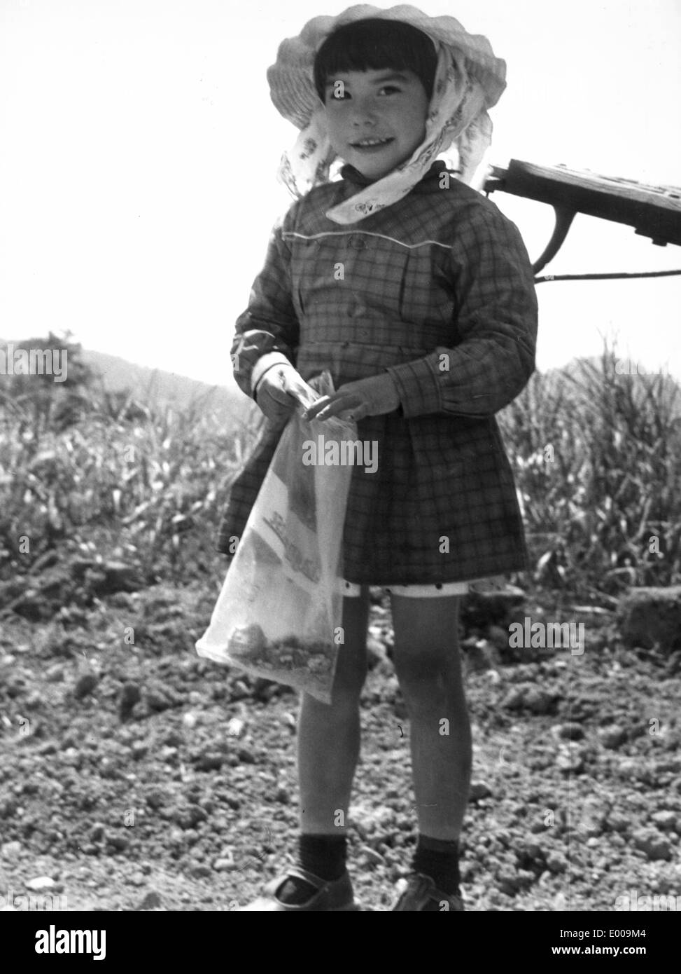 Girl in Spain, 1965 Stock Photo - Alamy