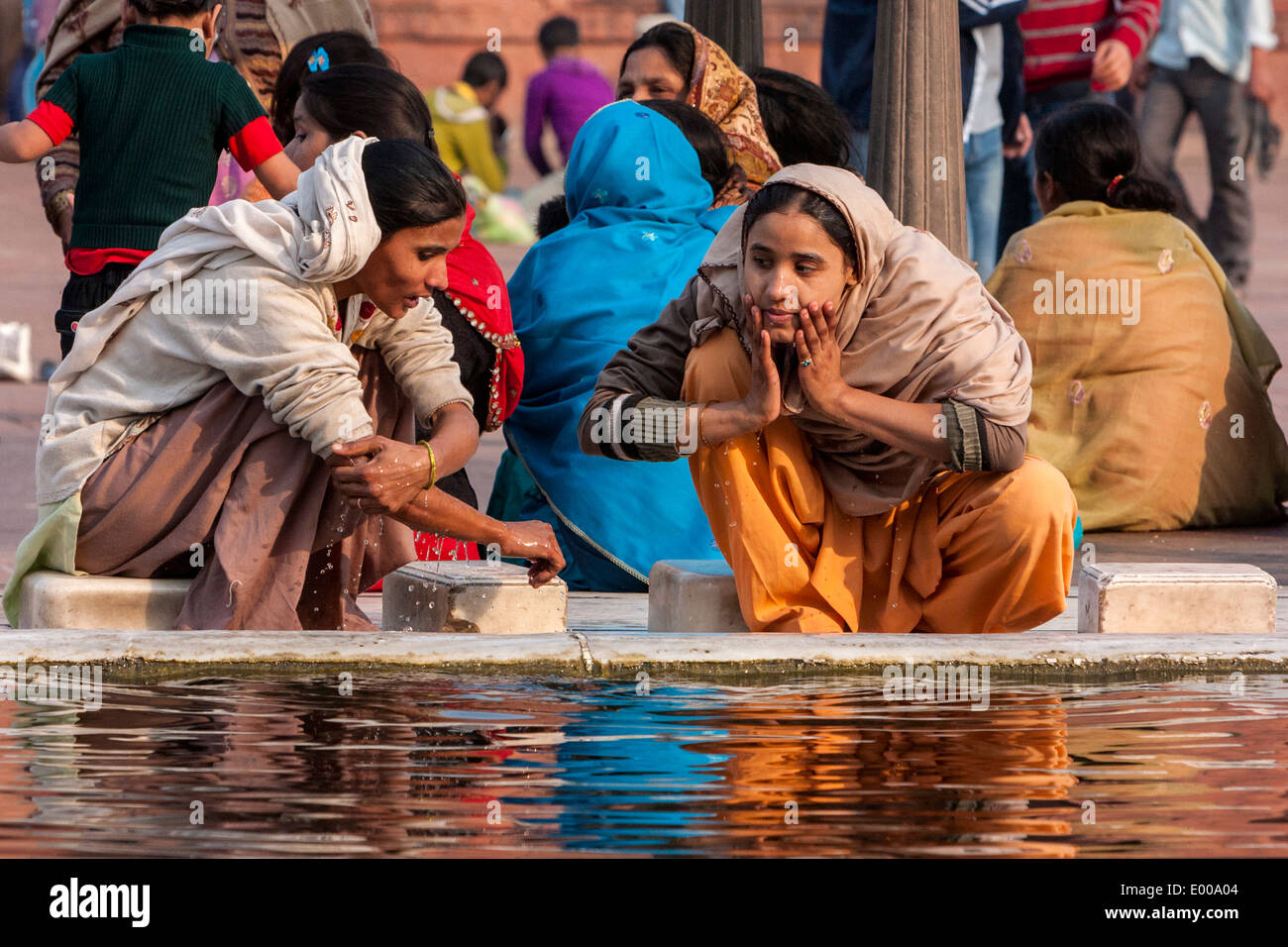 Women Prayer Jama Masjid Mosque High Resolution Stock Photography and ...