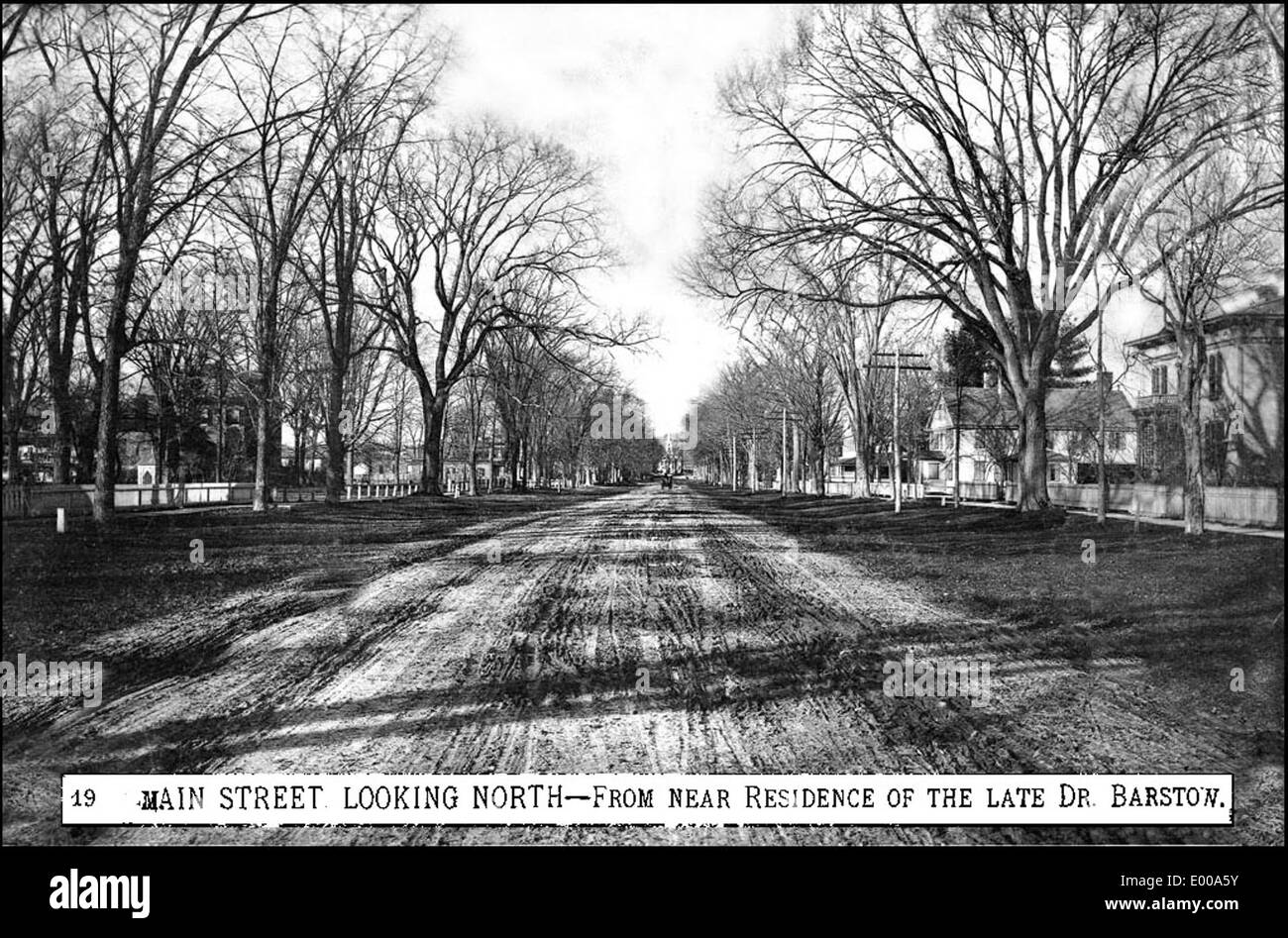 This historic photograph of Main Street in Keene, New Hampshire, from ...