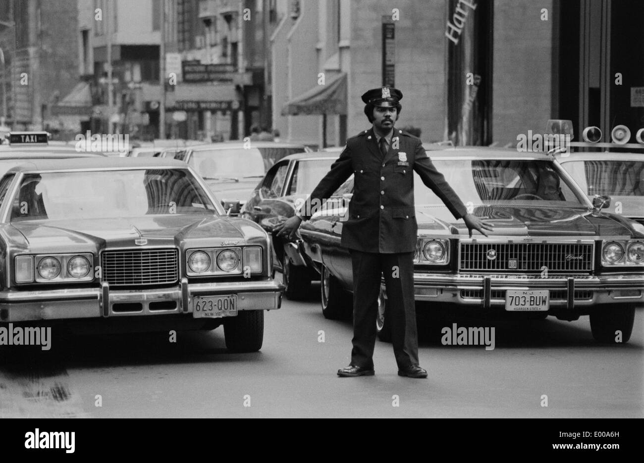 Policeman Directing Traffic In A High Resolution Stock Photography and Images - Alamy