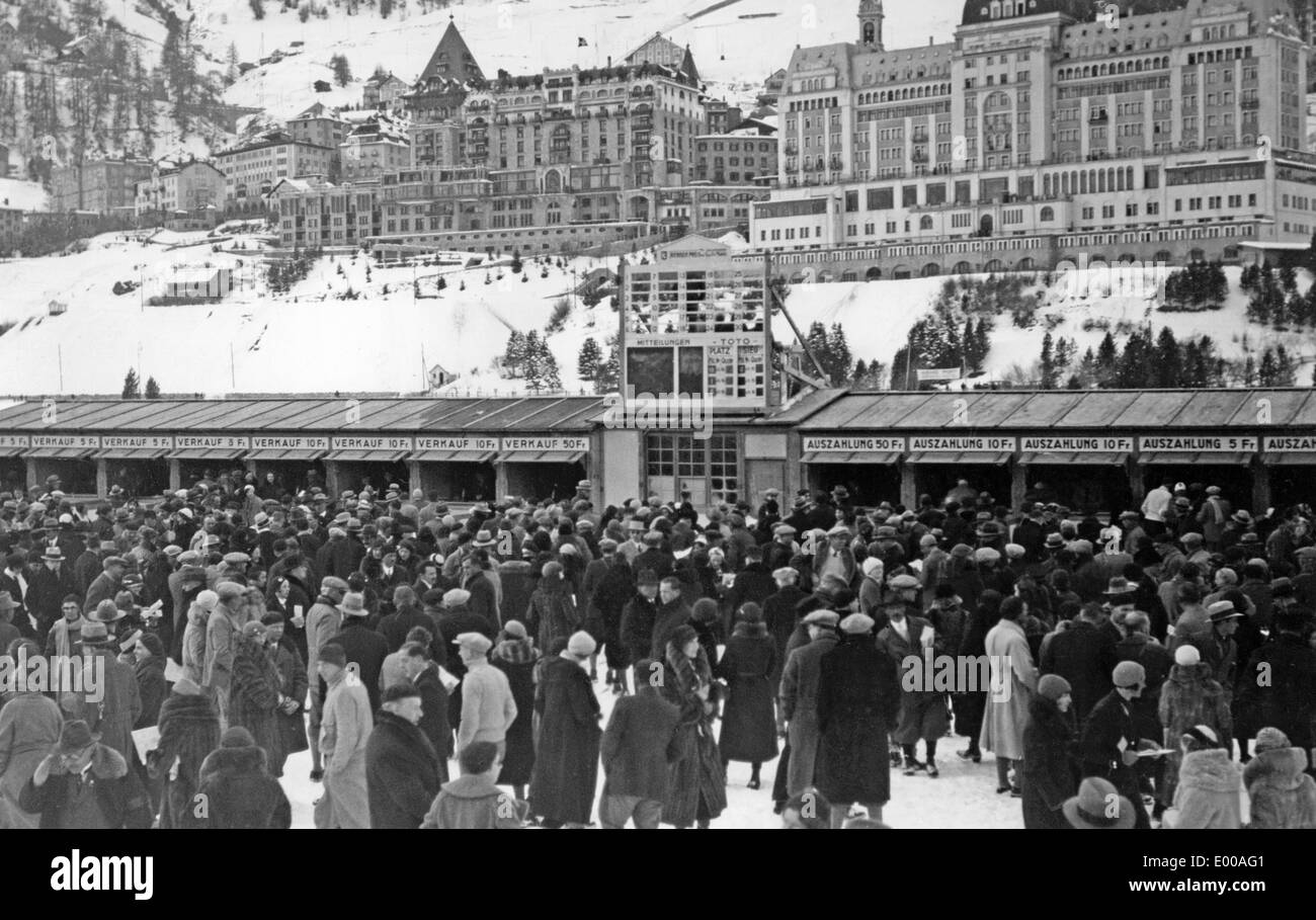 Lake st moritz st Black and White Stock Photos & Images - Alamy