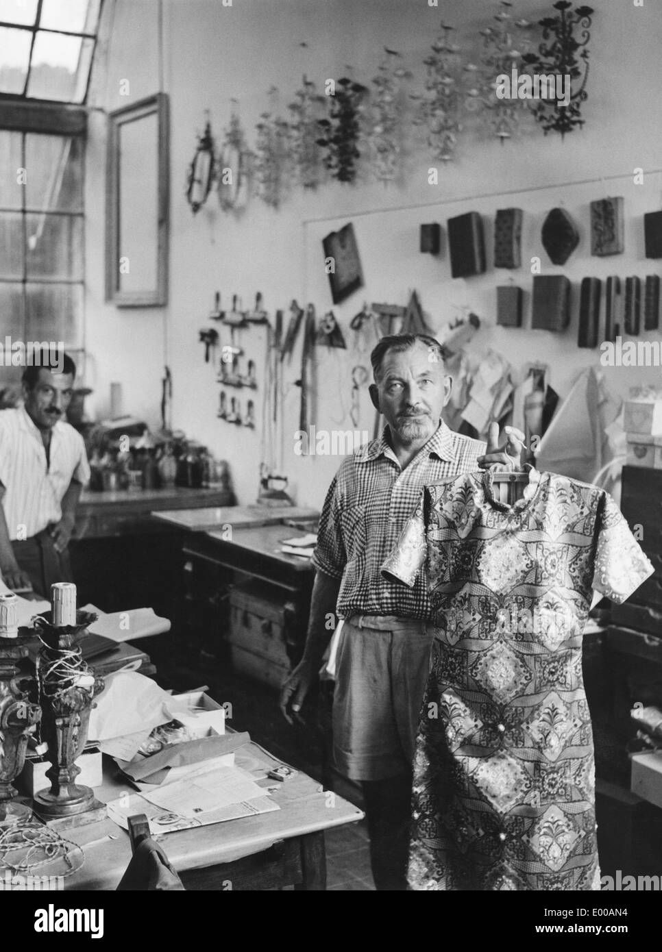 Villa Massimo in Rome, 1956 Stock Photo - Alamy