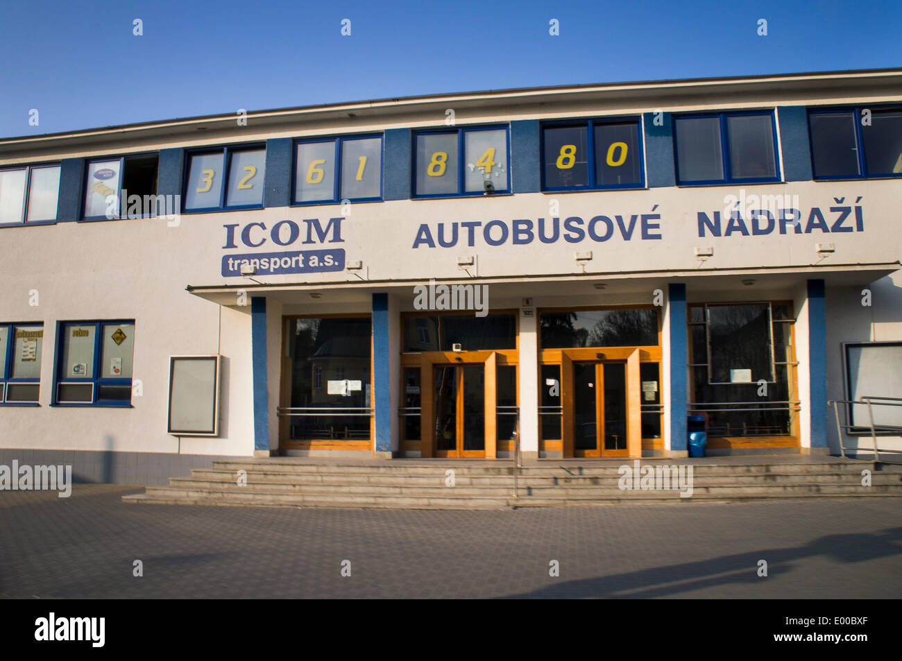 Logo icom transport hi-res stock photography and images - Alamy