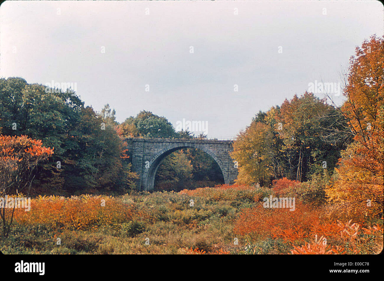The Railroad Viaduct in Keene, New Hampshire, is an iconic stone ...