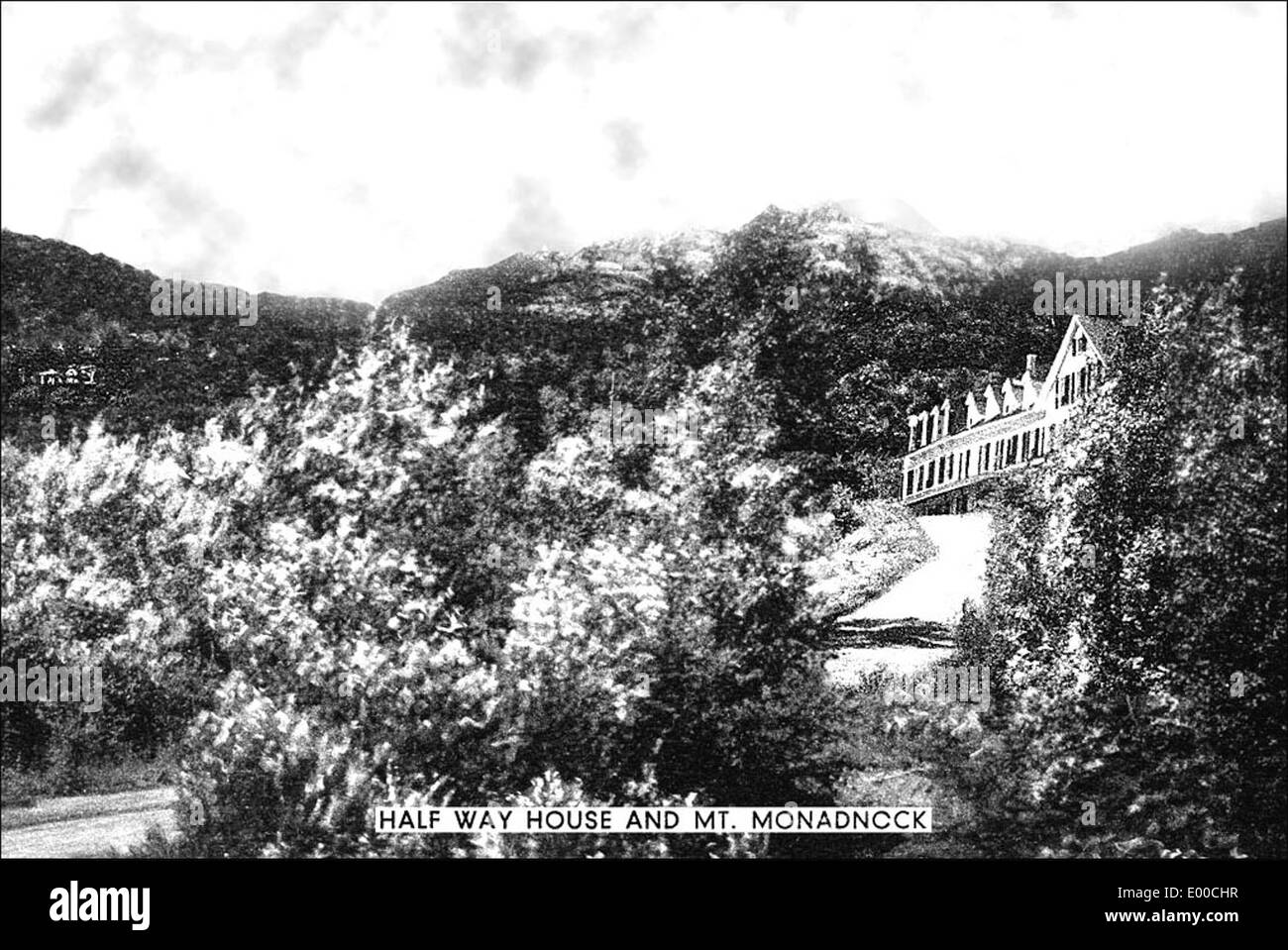 The 'Halfway House' on Mount Monadnock in Cheshire County, New ...