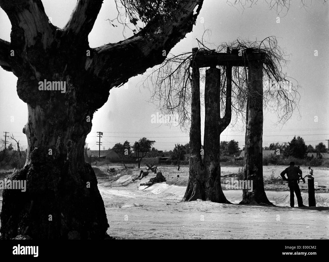 Film set in Hollywood Stock Photo - Alamy