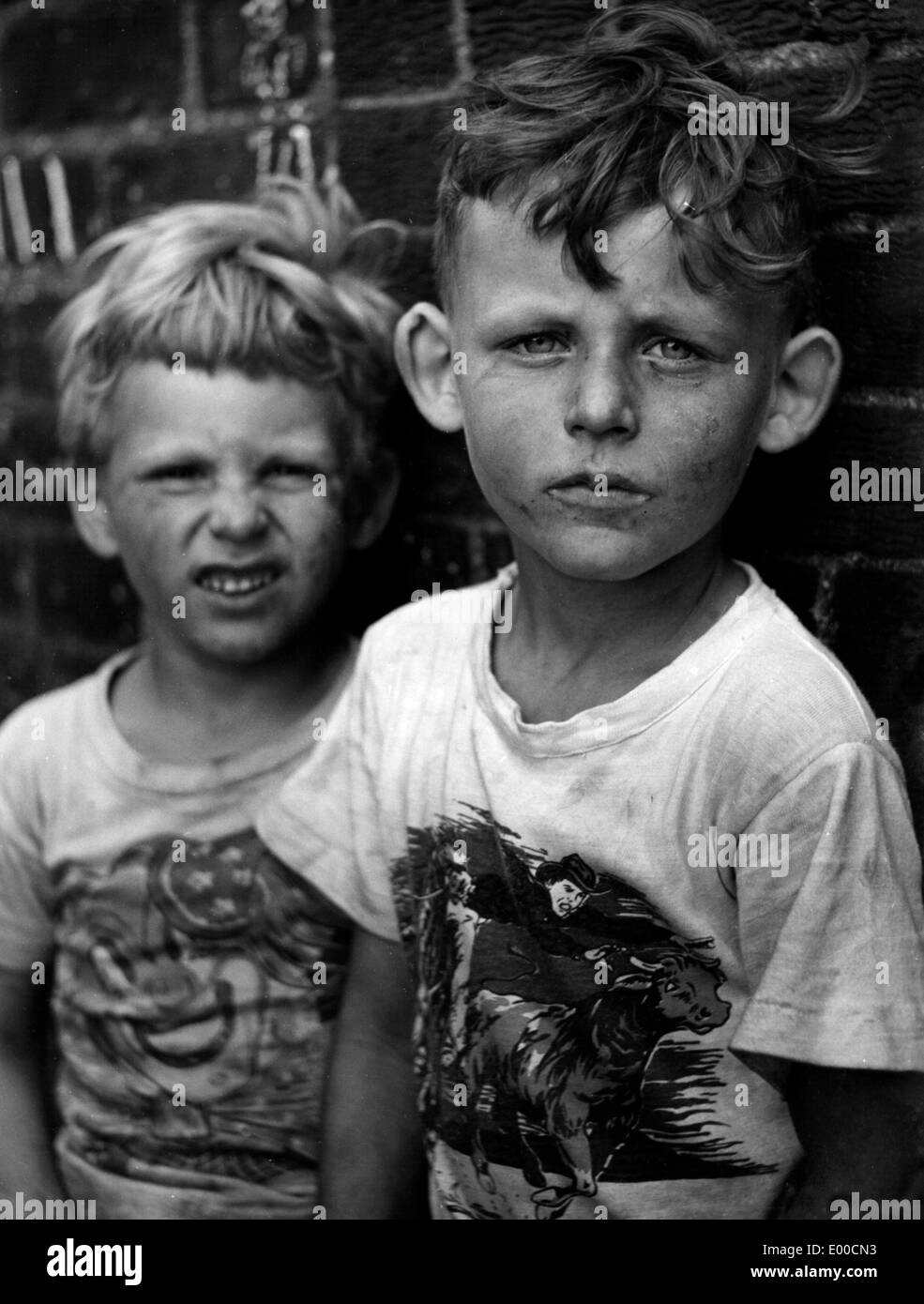 Children shirts Black and White Stock Photos & Images - Alamy