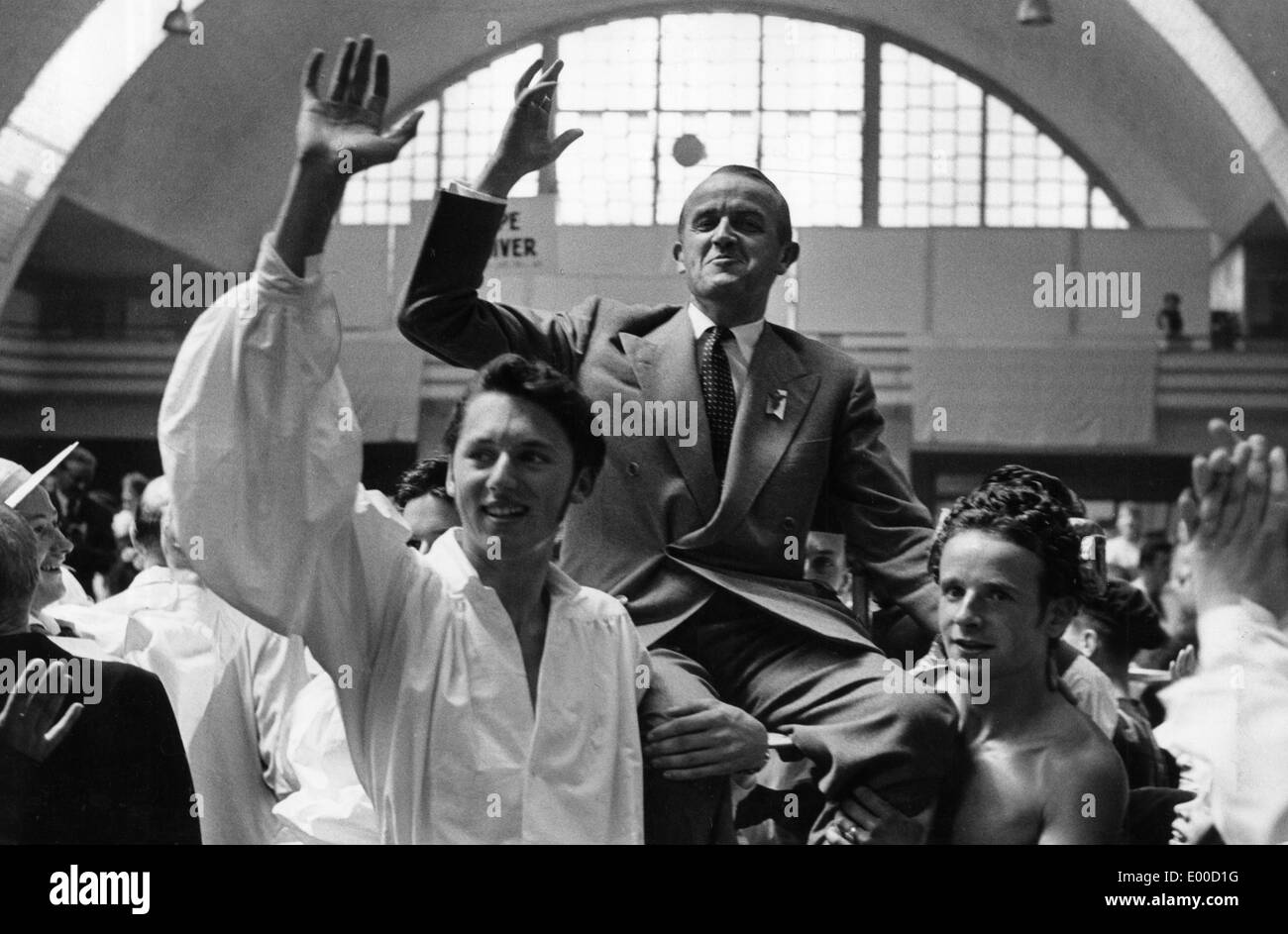 Max Petitpierre, 1955 Stock Photo - Alamy