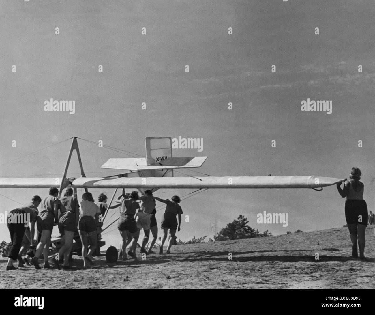 Glider push hi-res stock photography and images - Alamy