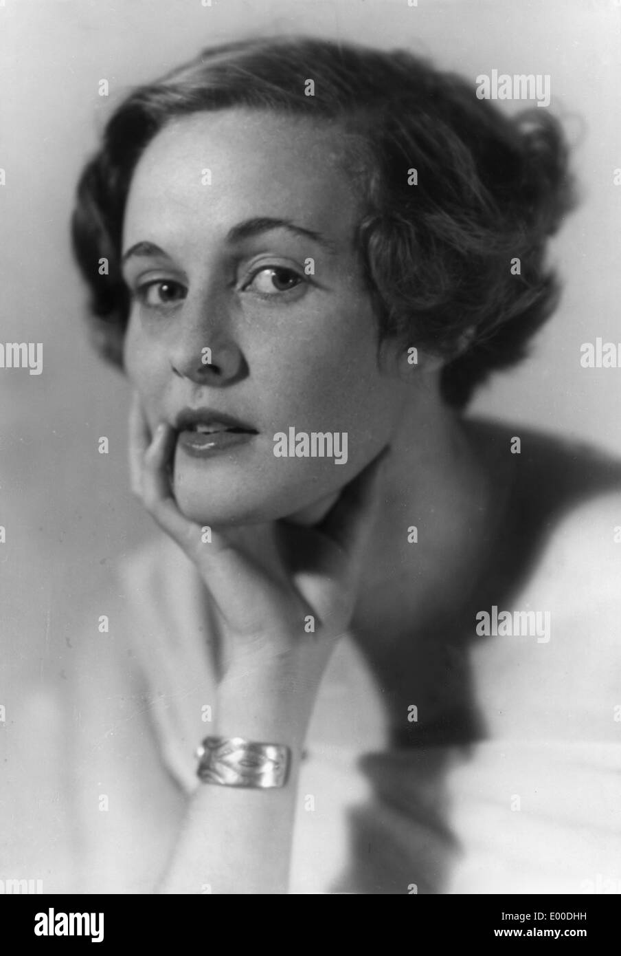 Portrait of a woman, 1935 Stock Photo - Alamy