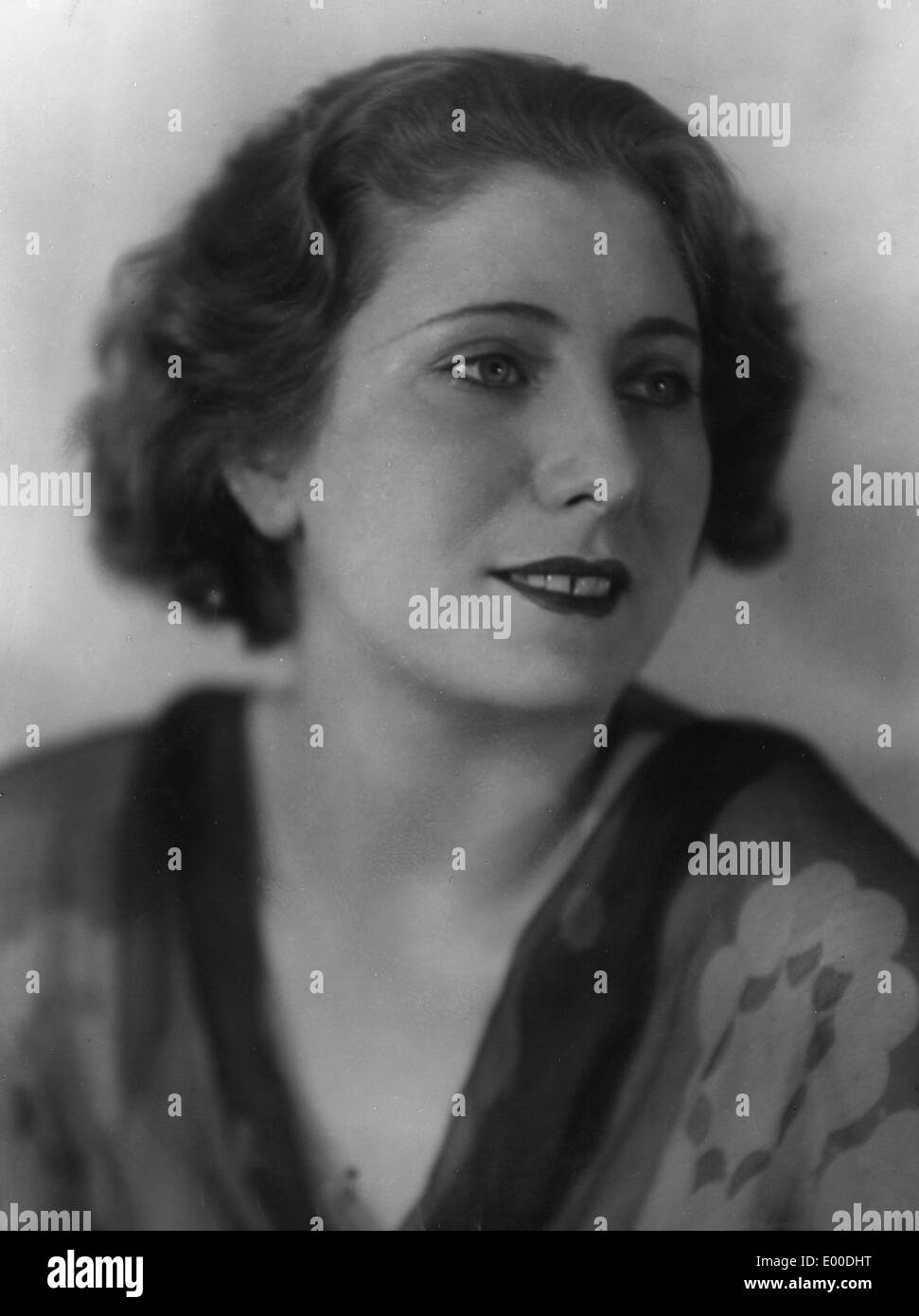 Portrait of a woman, 1935 Stock Photo - Alamy