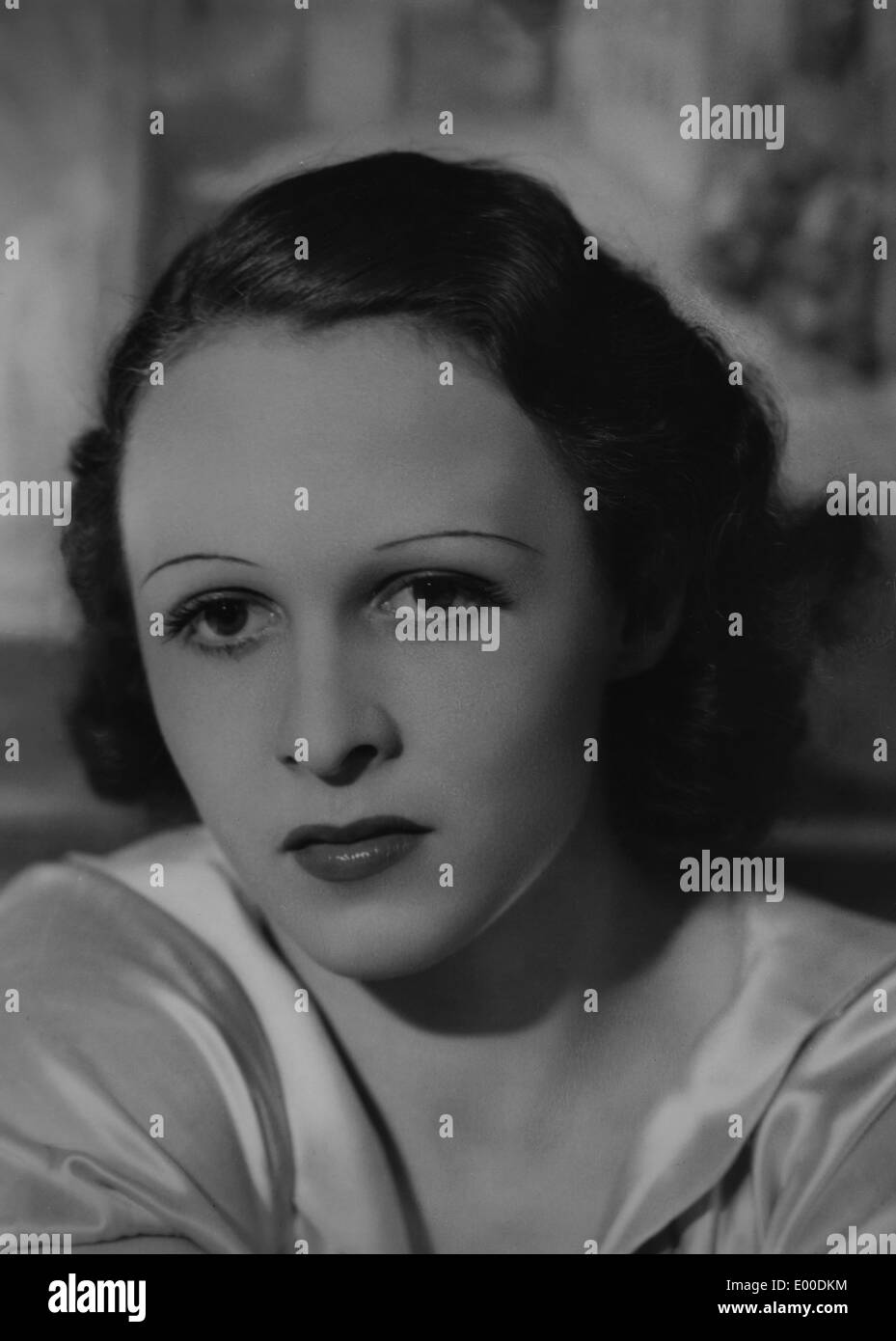 Portrait of a woman, 1934 Stock Photo - Alamy