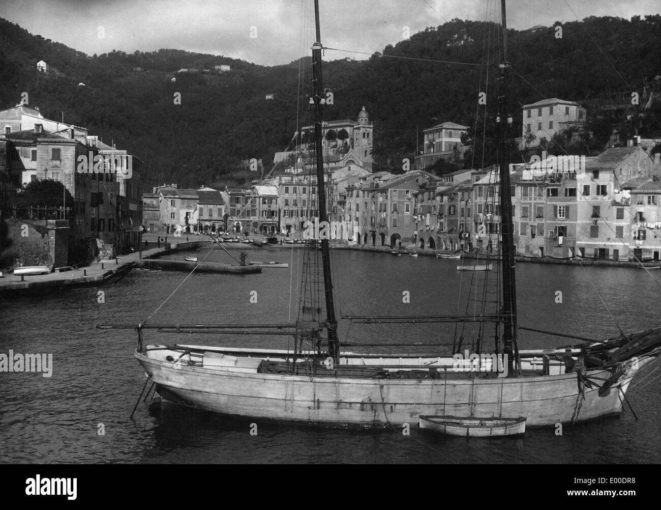 Portofino Black and White Stock Photos & Images - Alamy