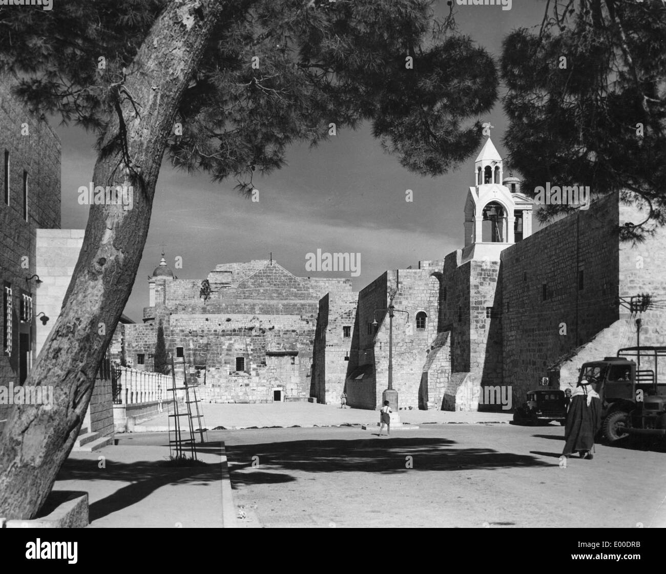 Church of the nativity bethlehem exterior hi-res stock photography and ...