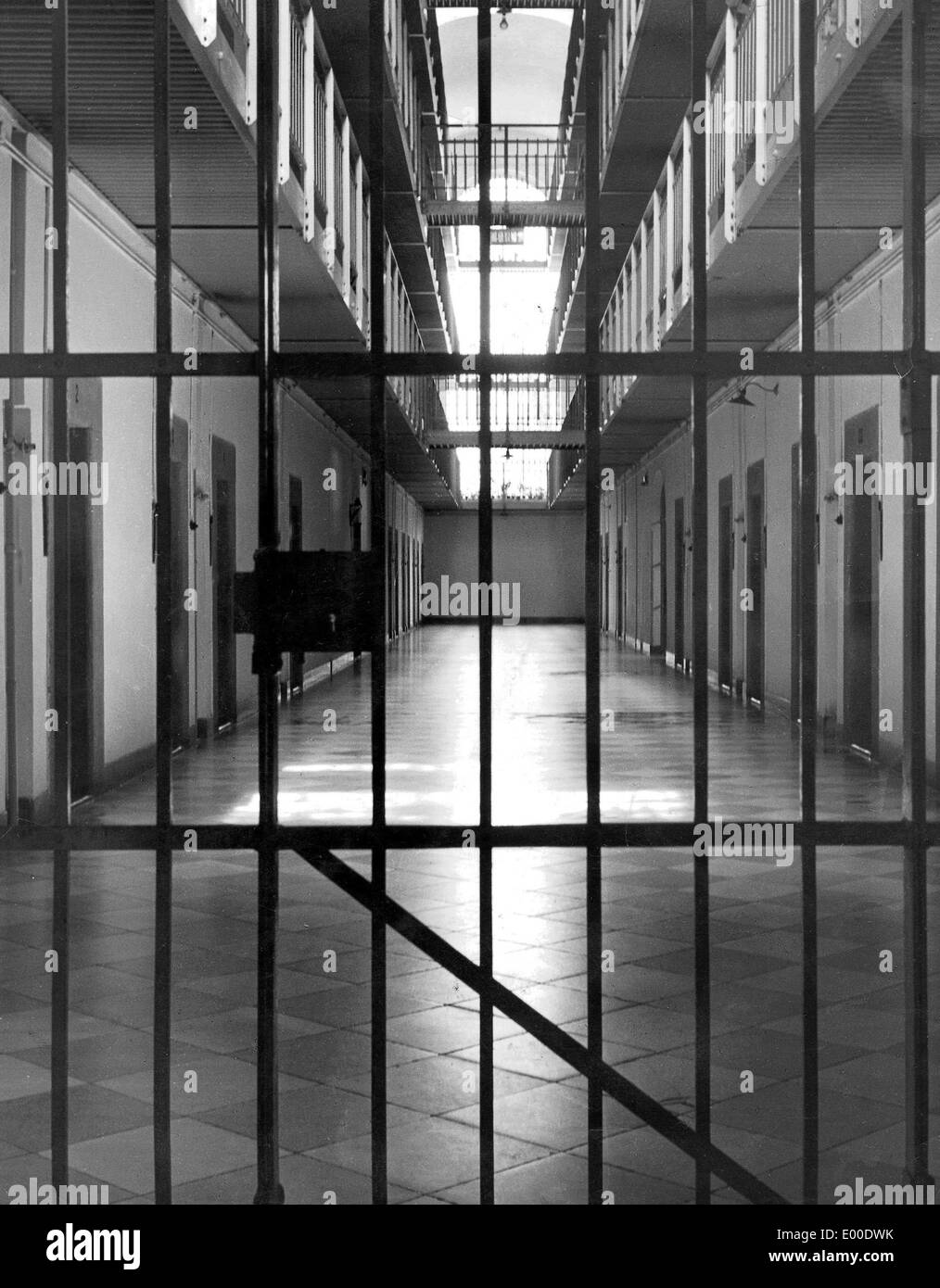 A sector in the Correctional Institution for Women in Aichach Stock ...