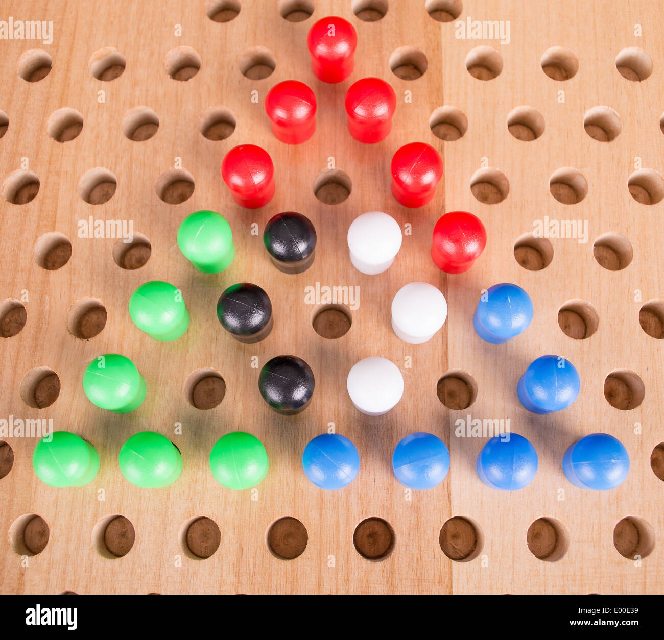 chinese wooden board game Stock Photo - Alamy