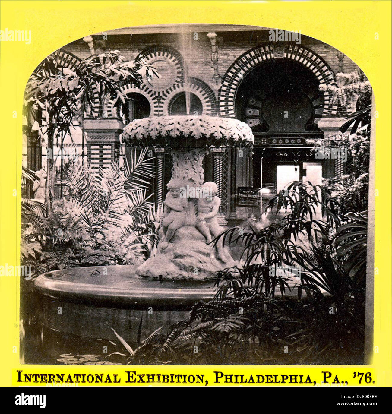 Philadelphia 1876 centennial exhibition hi-res stock photography and ...