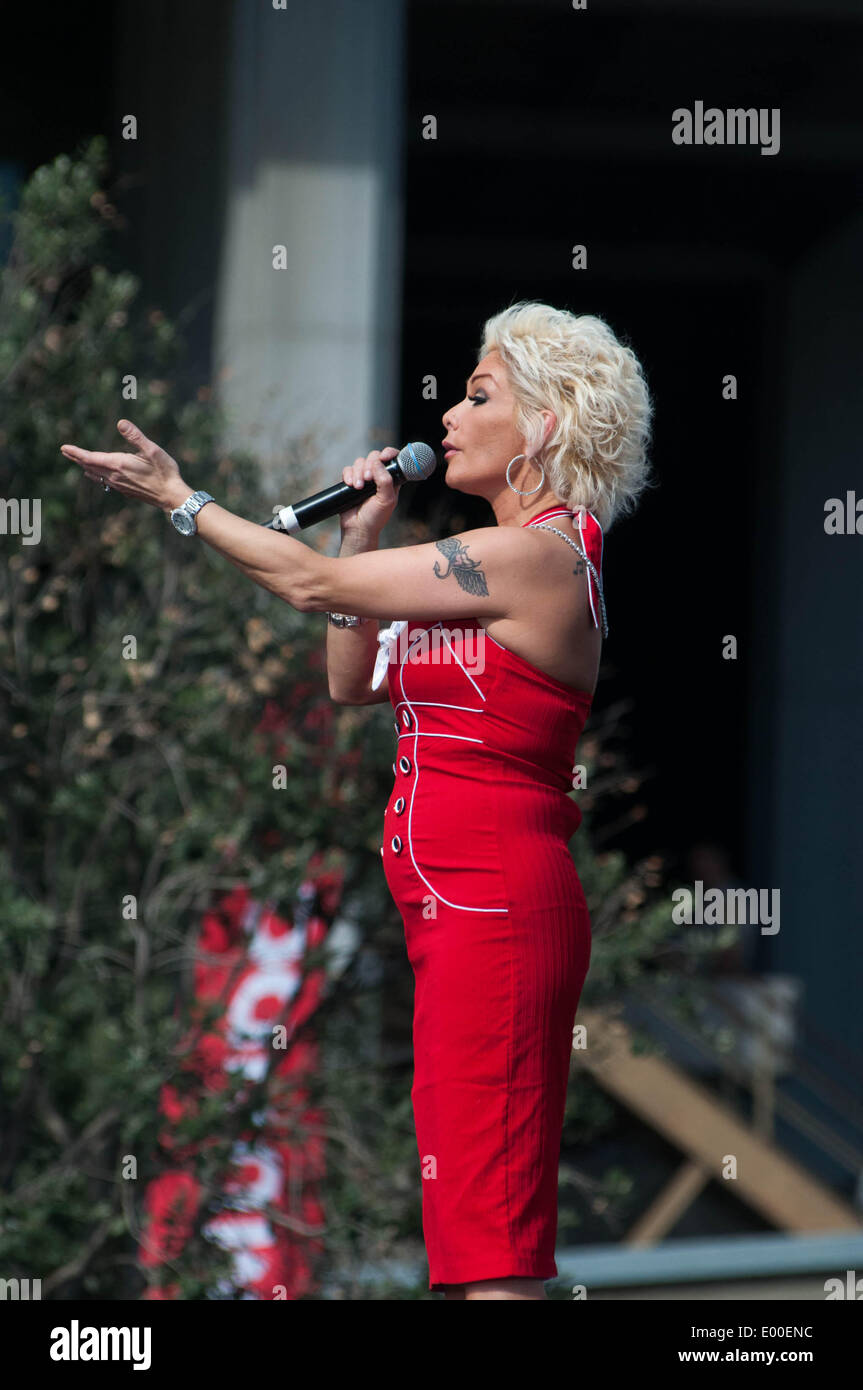 Los Angeles, California, USA. 27th Apr, 2014. Mexican pop singer ...