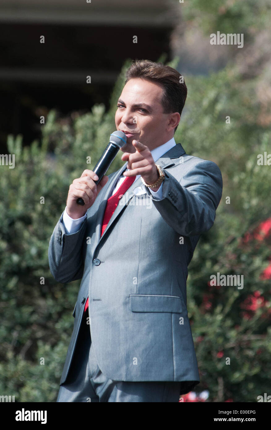 Los Angeles, California, USA. 27th Apr, 2014. Mexican pop singer ...