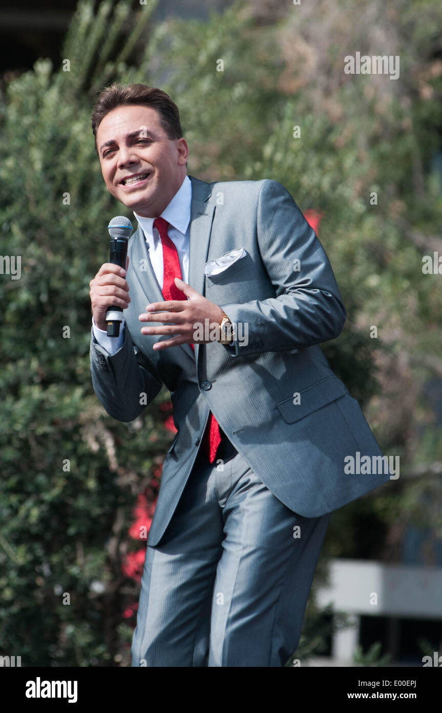 Los Angeles, California, USA. 27th Apr, 2014. Mexican pop singer ...