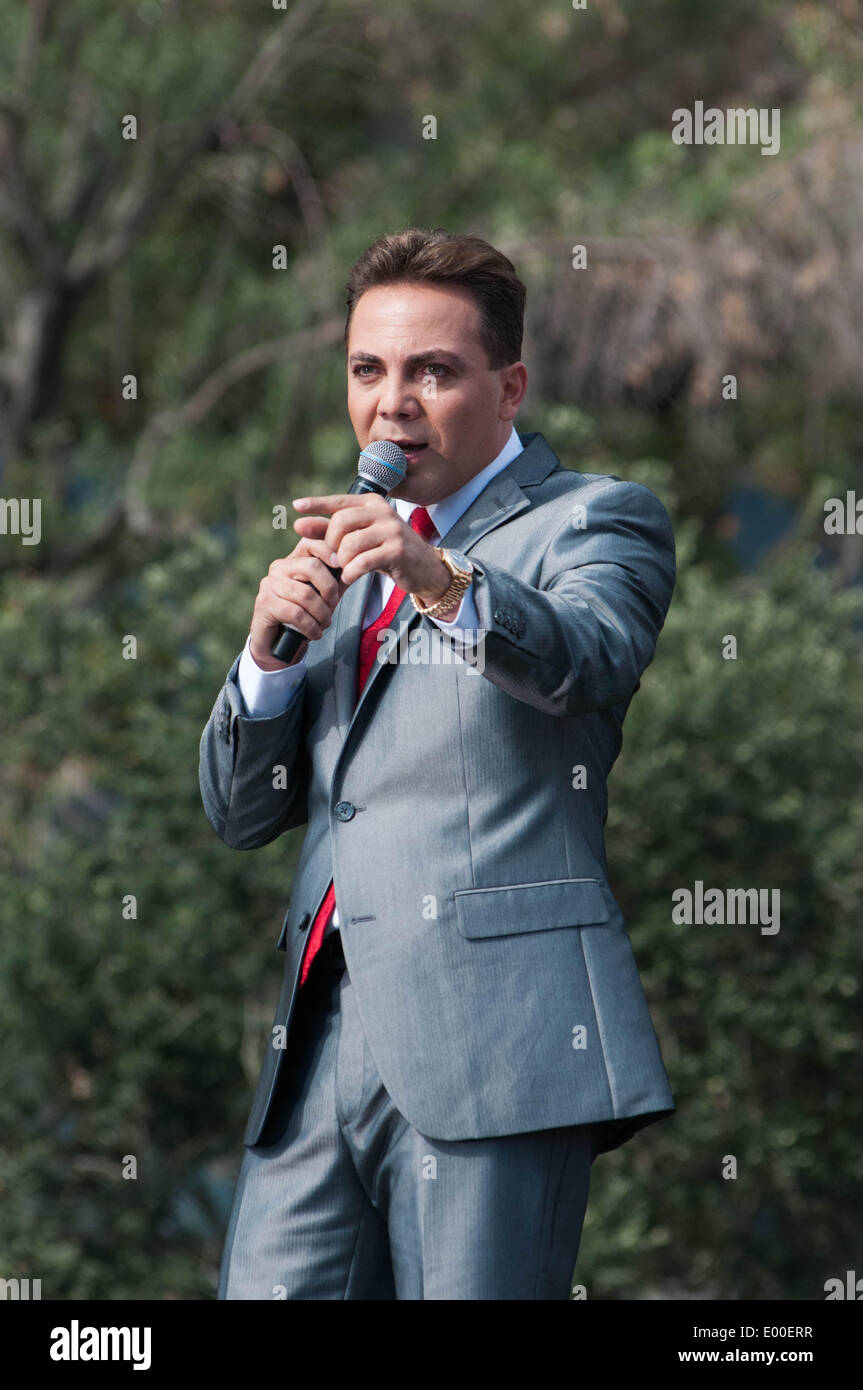 Los Angeles, California, USA. 27th Apr, 2014. Mexican pop singer ...