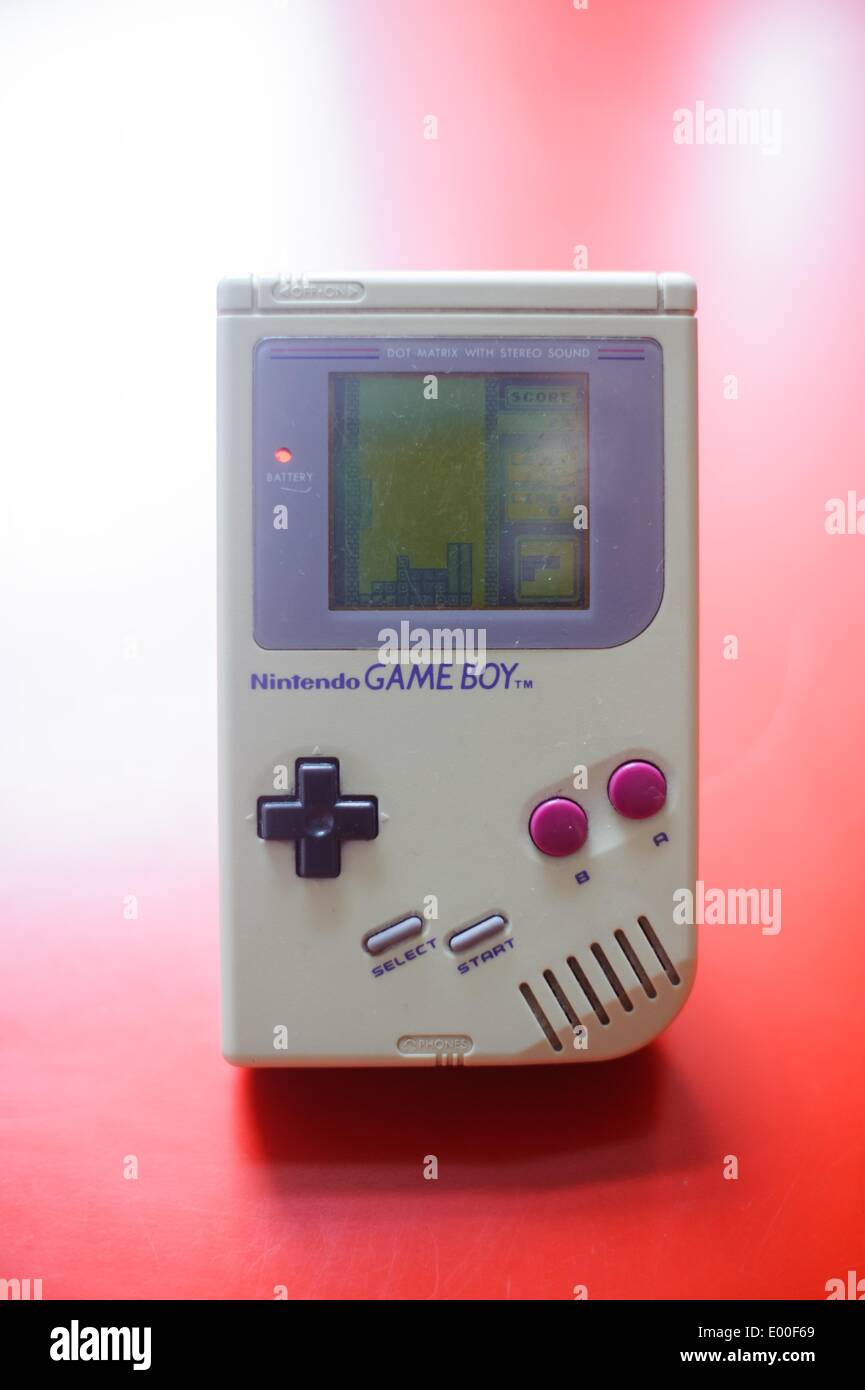 ILLUSTRATION - An illustrated picture shows a first generation Game Boy ...