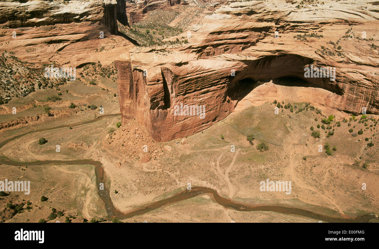 Anasazi town in mummy cave hi-res stock photography and images - Alamy