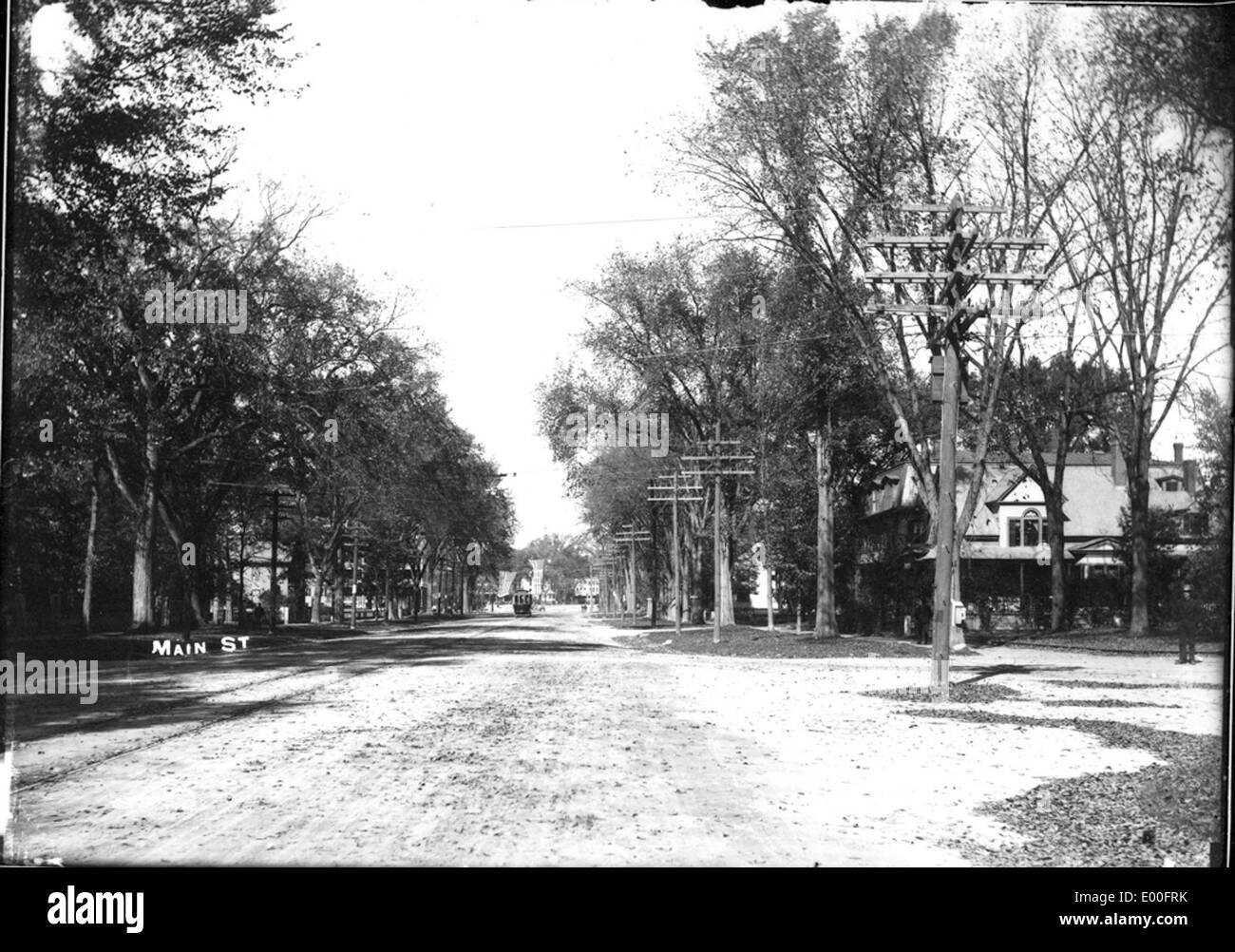 A scenic view of Main Street in Keene, New Hampshire, captured by Bion ...