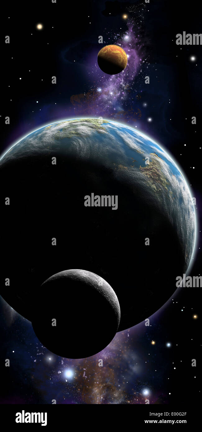 Exoplanet earth type atmosphere hi-res stock photography and images - Alamy