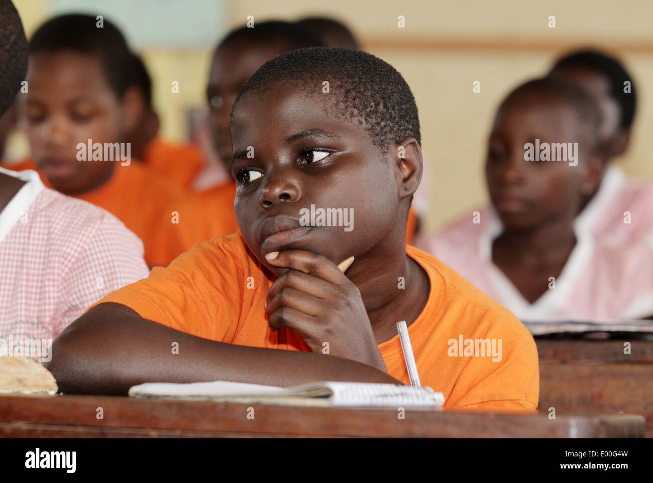 School children at NGO funded Treasured Kids Primary School in the ...