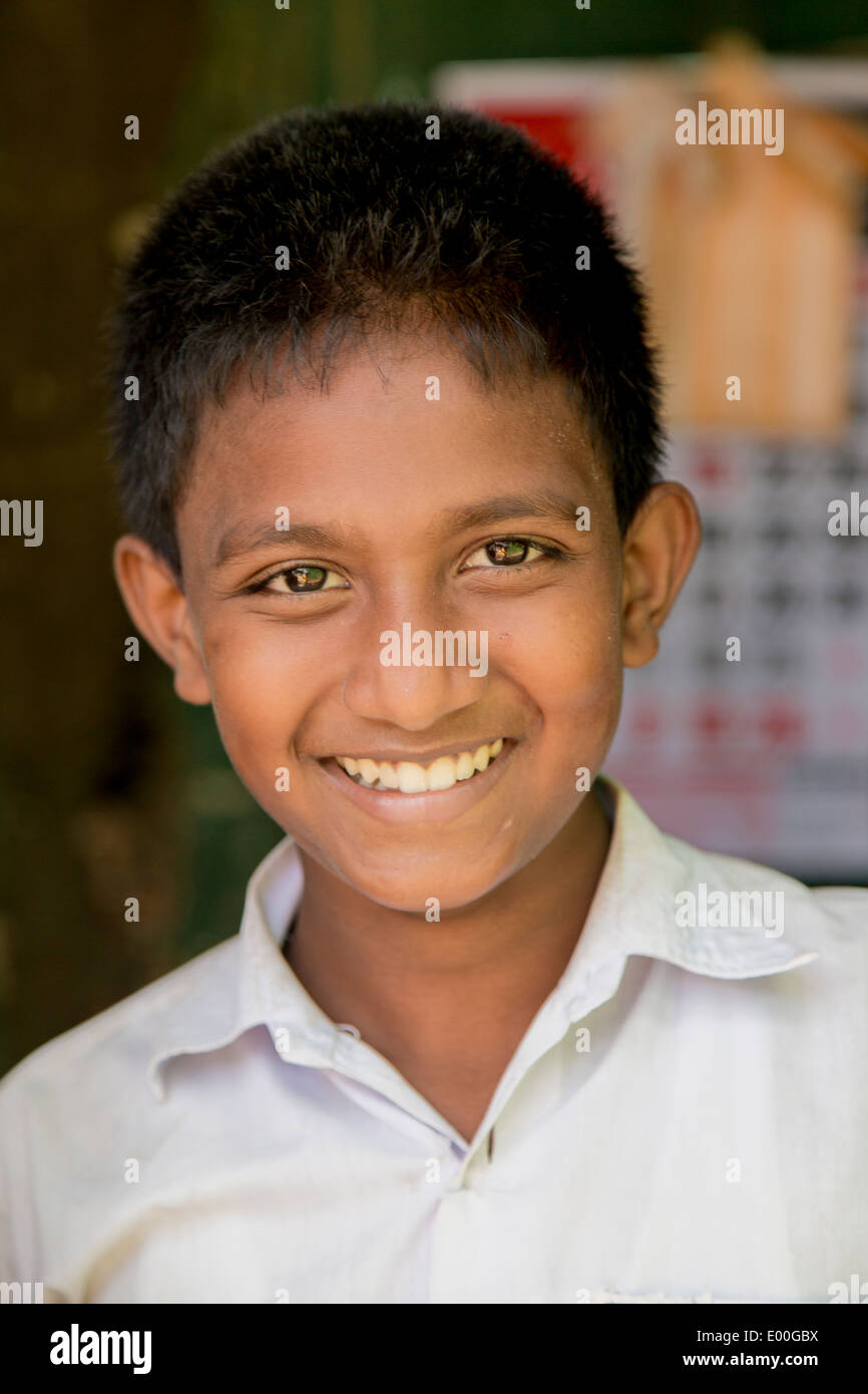Sri Lankan boy Stock Photo - Alamy