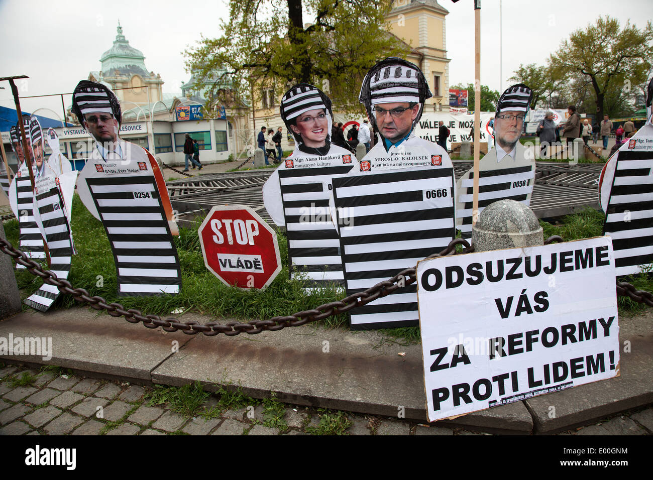 Czech communists celebrate 1st May, communist holiday, in Prague's ...