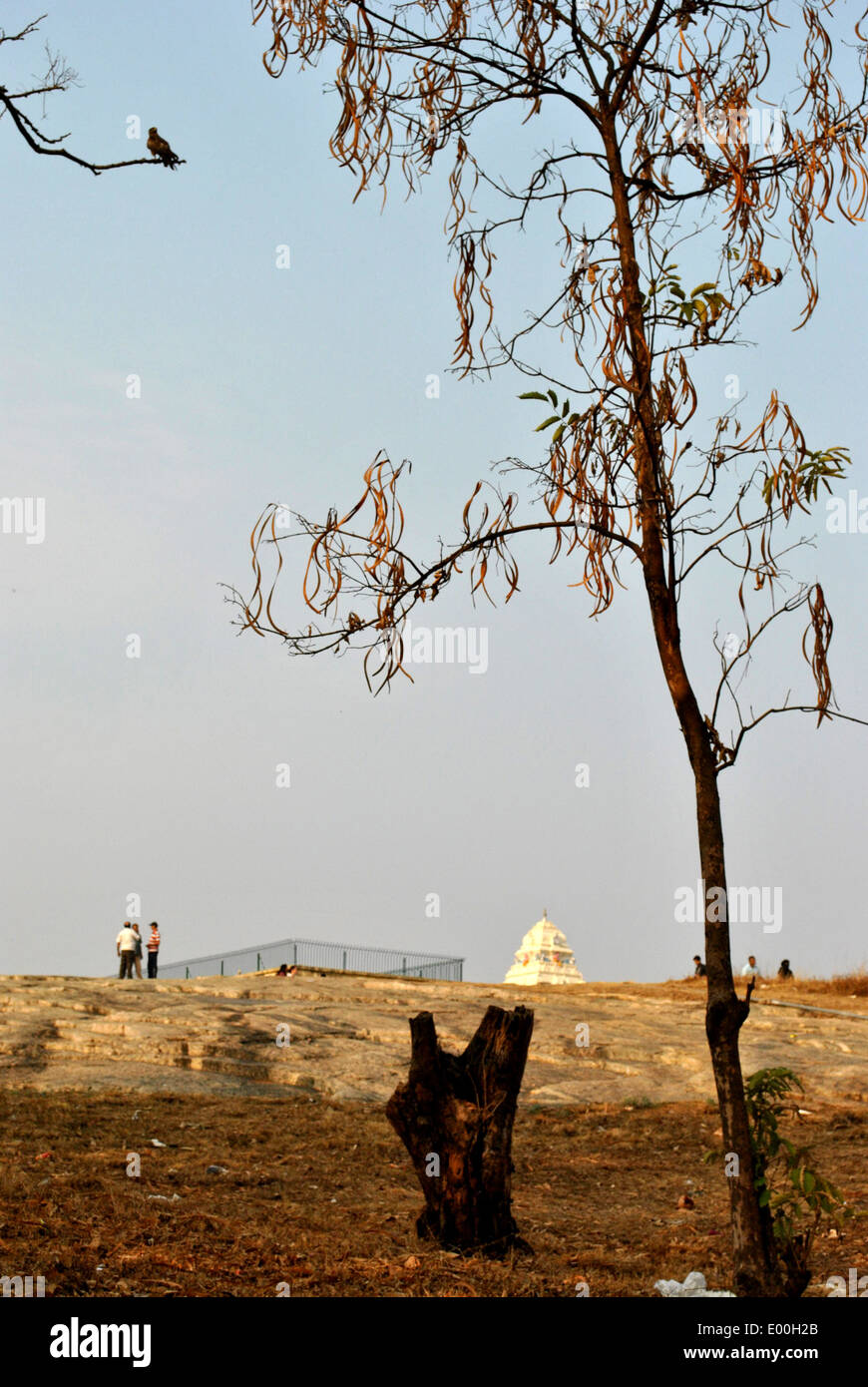 Glimpse of the Kempegowda Tower, Lalbagh Stock Photo - Alamy
