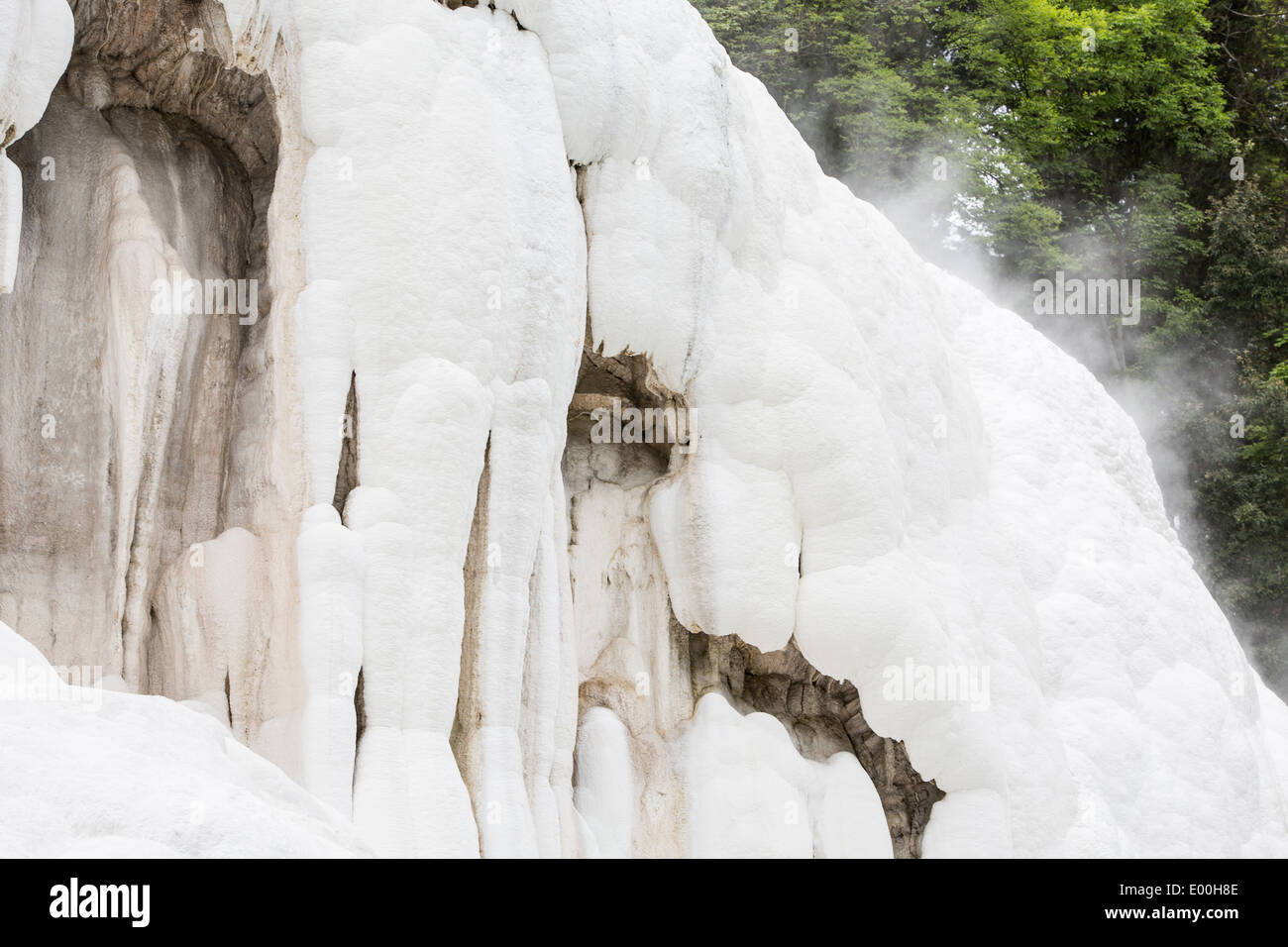 Balena Bianca in Bagni San Filippo, Toscana, Italy Stock Photo - Alamy