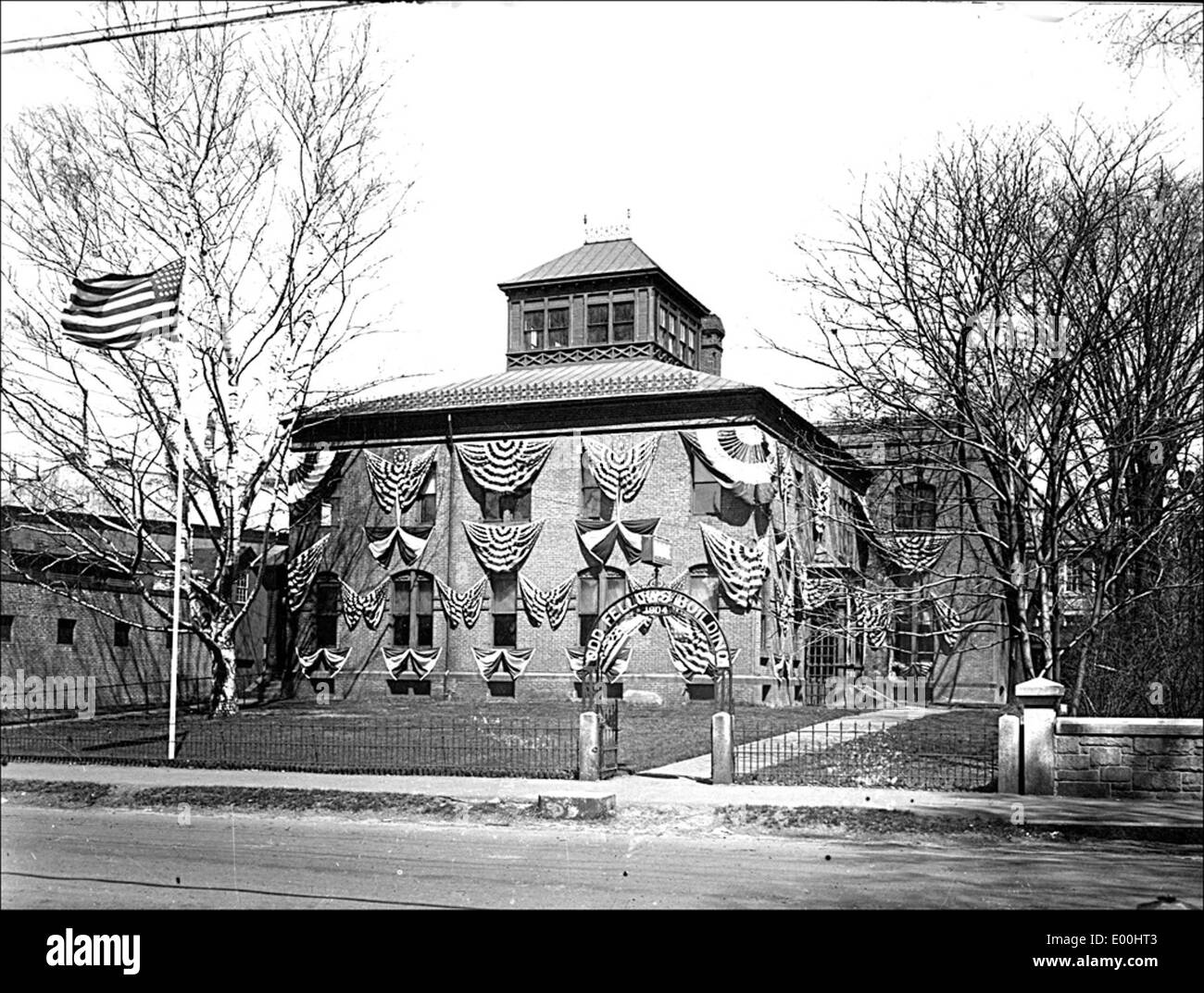 The Odd Fellows House in Keene, New Hampshire, is depicted in this ...