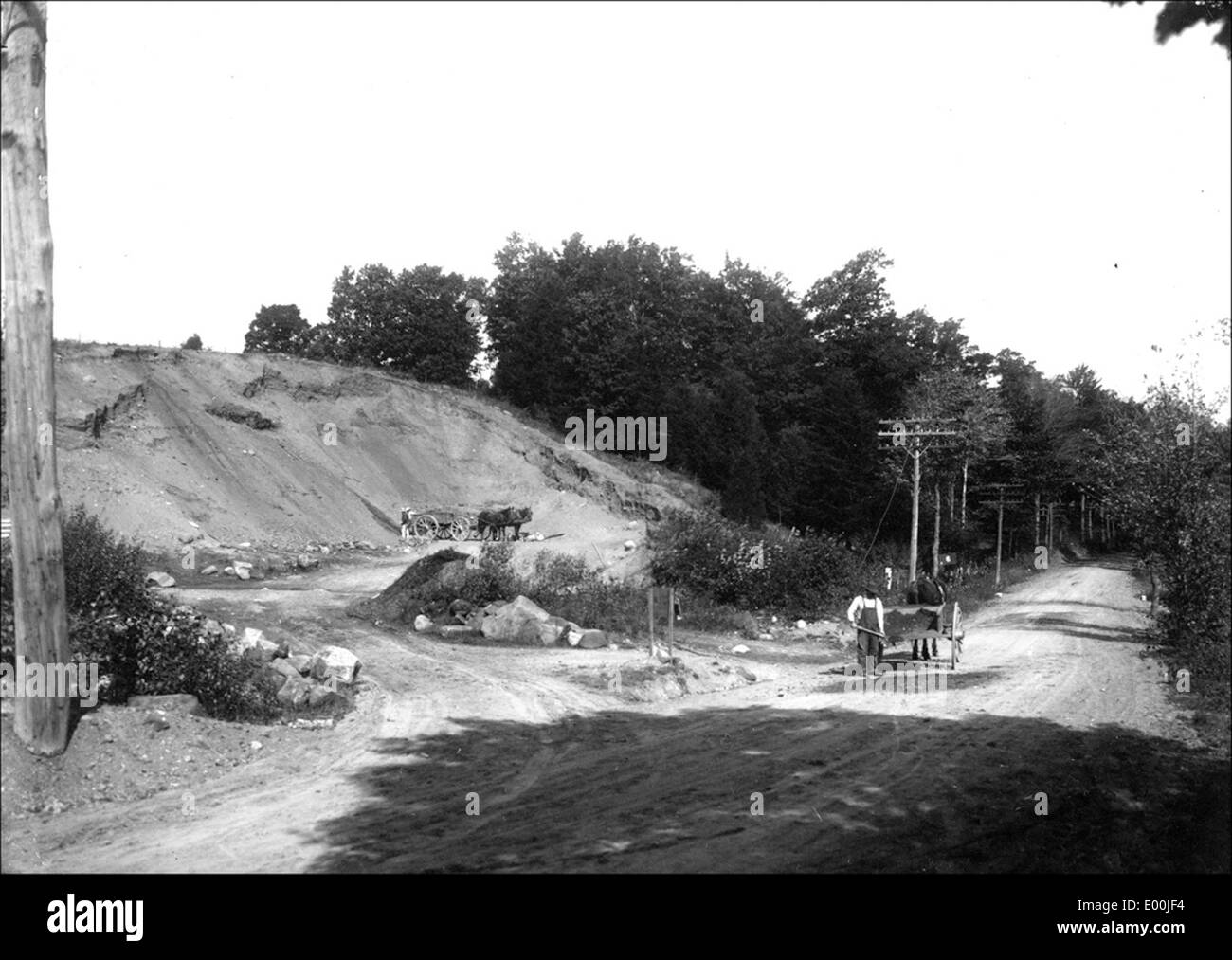 This photograph by Bion Whitehouse captures a sand quarry in Keene, New ...