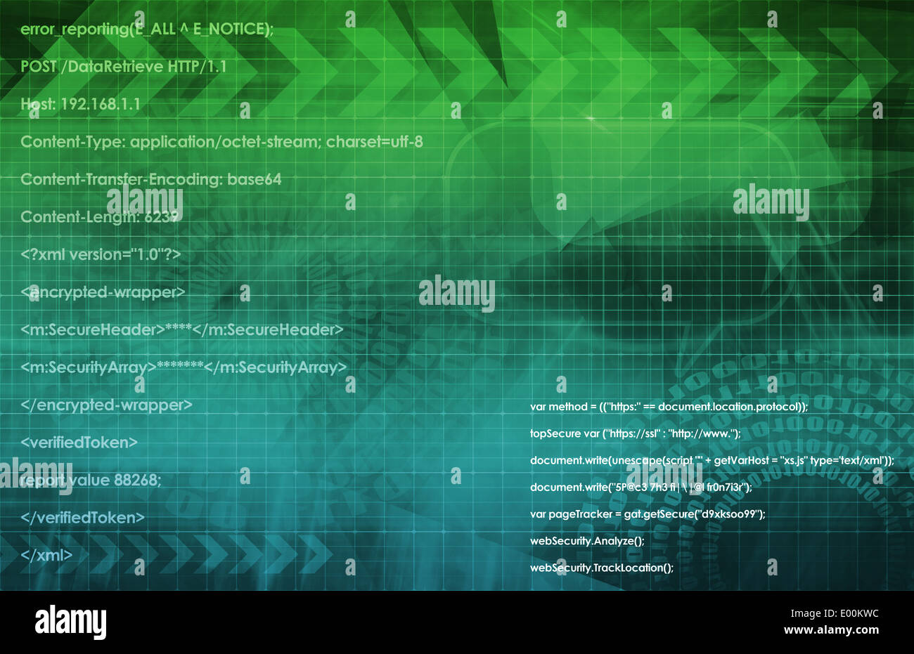 Information Technology Data Network as a System Stock Photo - Alamy