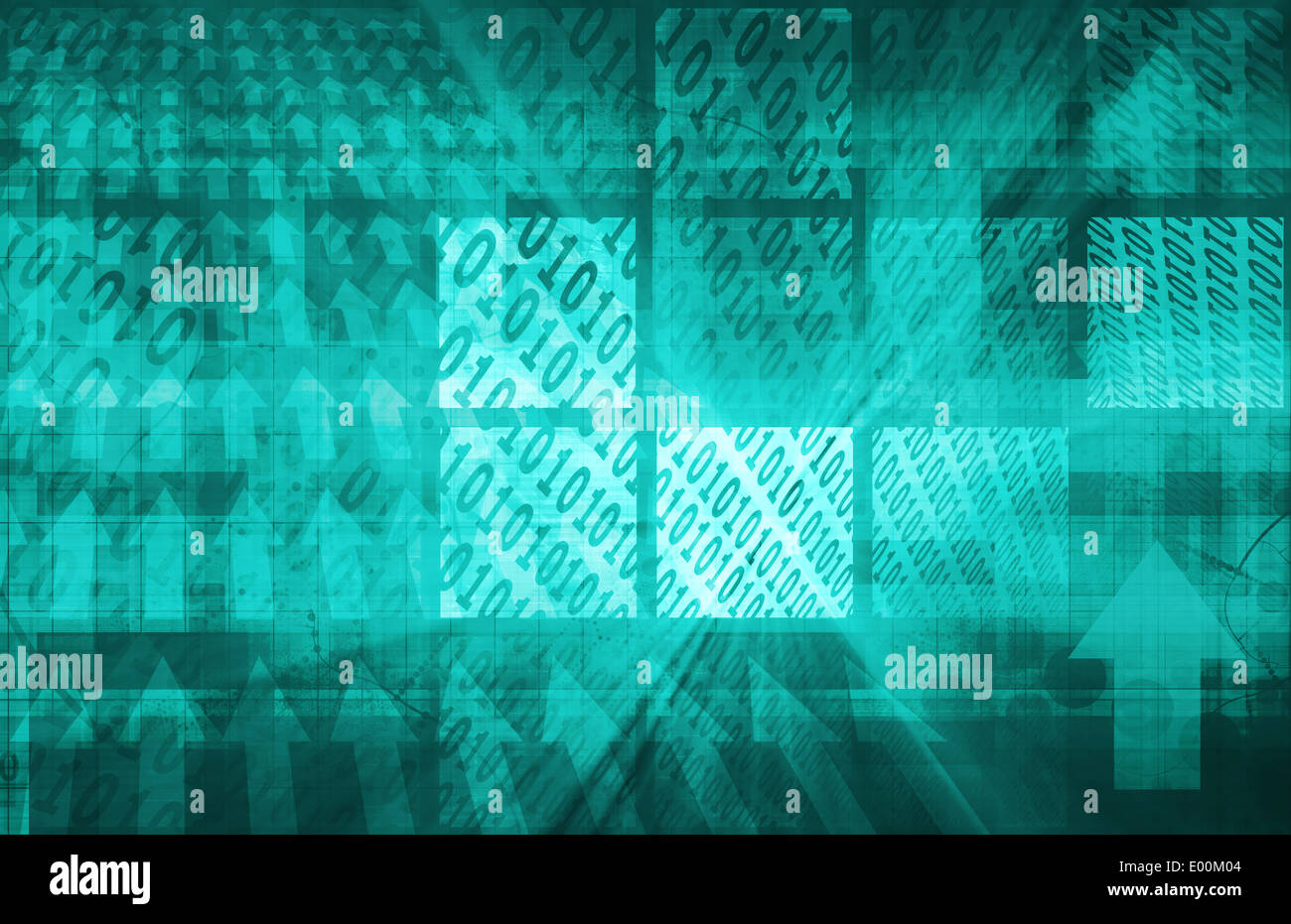 Binary Code Background as a Art Concept Stock Photo - Alamy